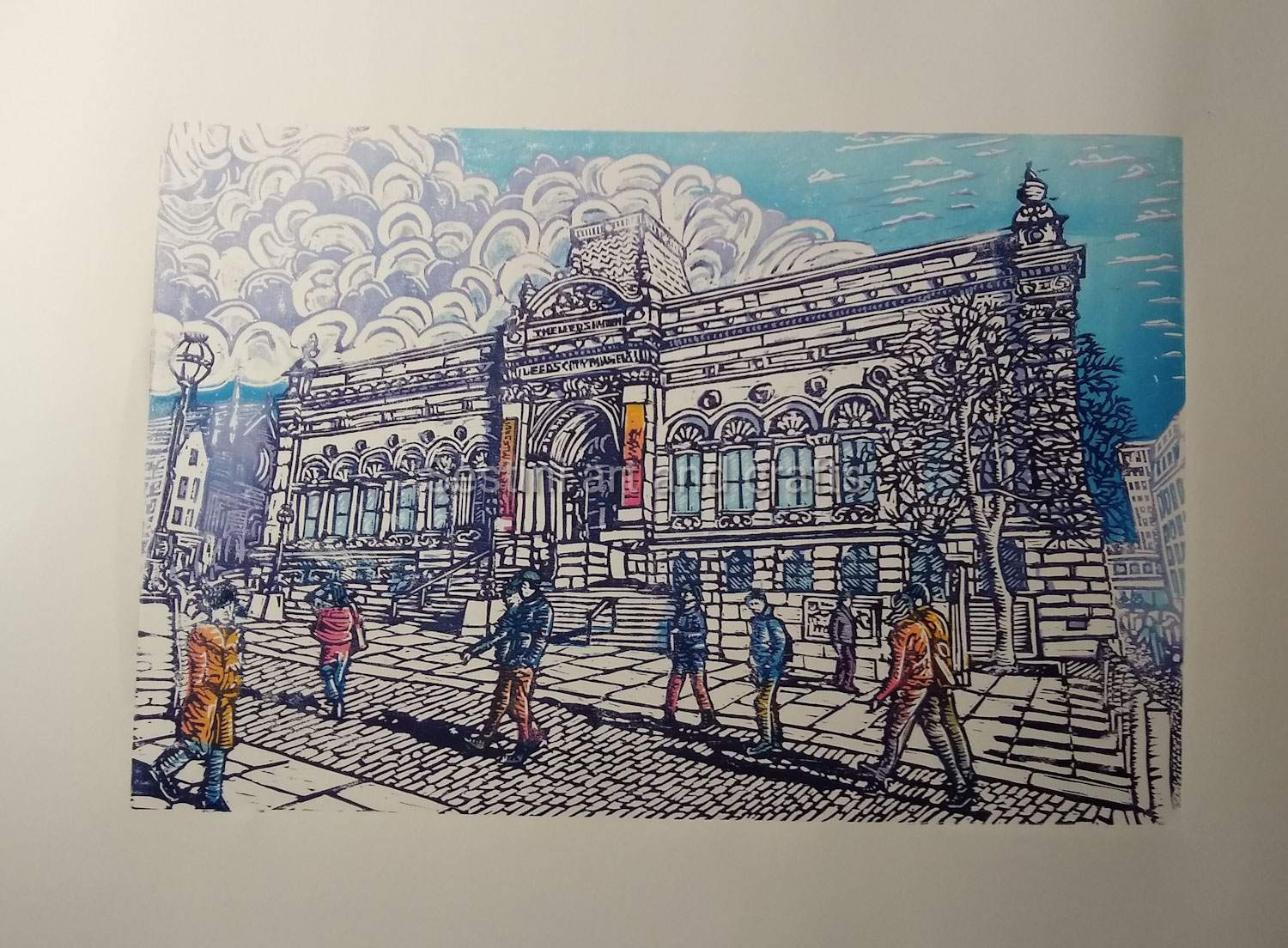Architecture Woodcut prints – Artist and Print-maker