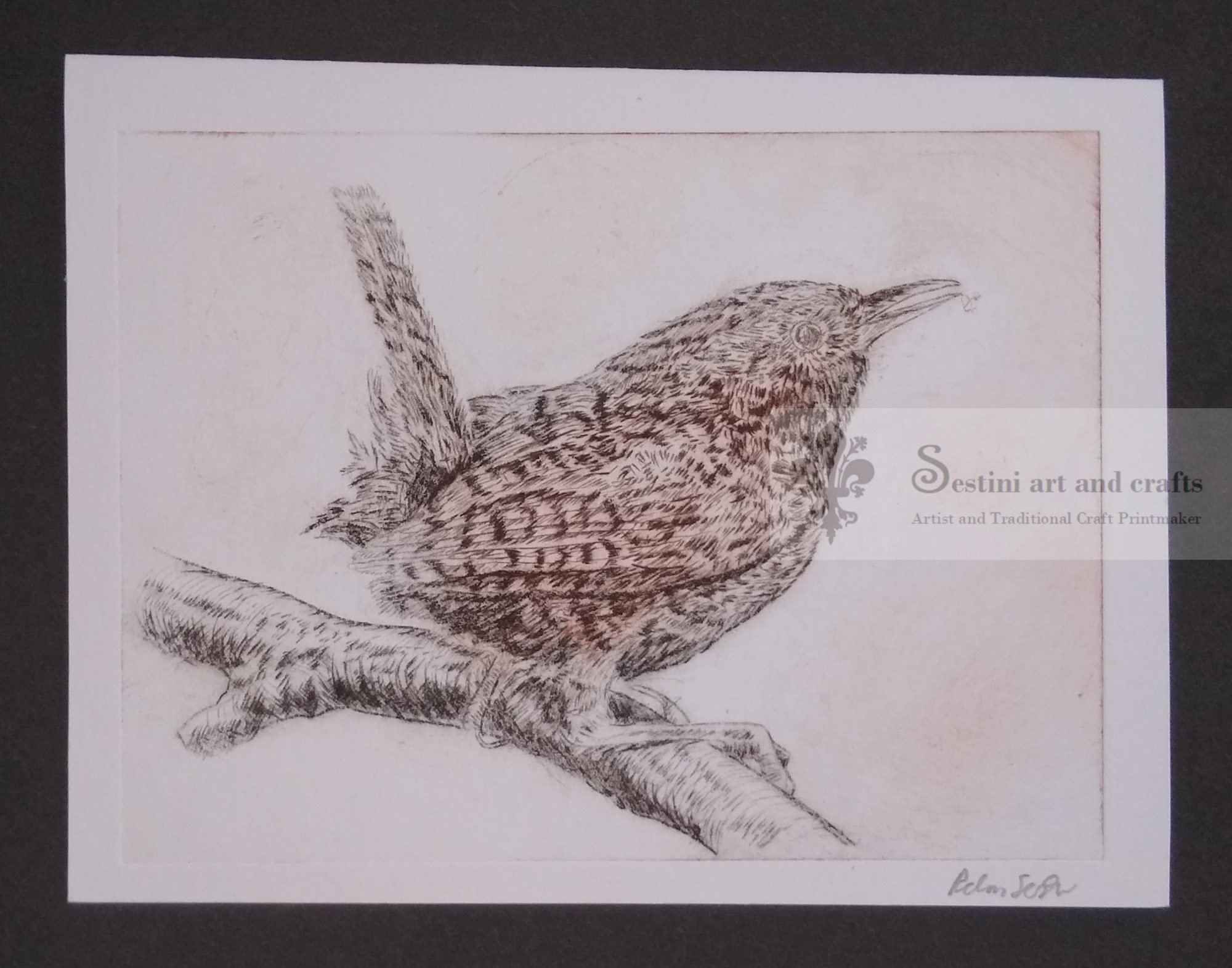 Greeting Card – Artist and Print-maker