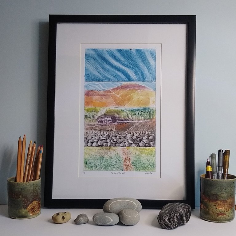 Landscape and Nature Tetrapak and intaglio – Artist and Print-maker