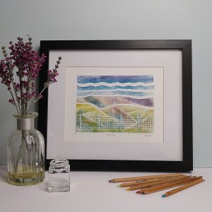 Landscape and Nature Tetrapak and intaglio – Artist and Print-maker