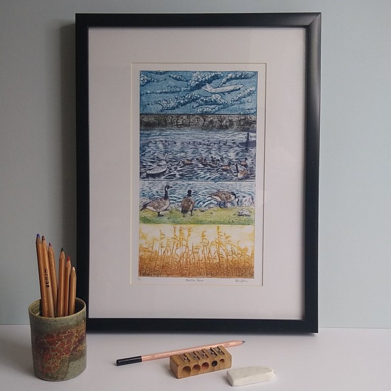 Landscape and Nature Tetrapak and intaglio – Artist and Print-maker