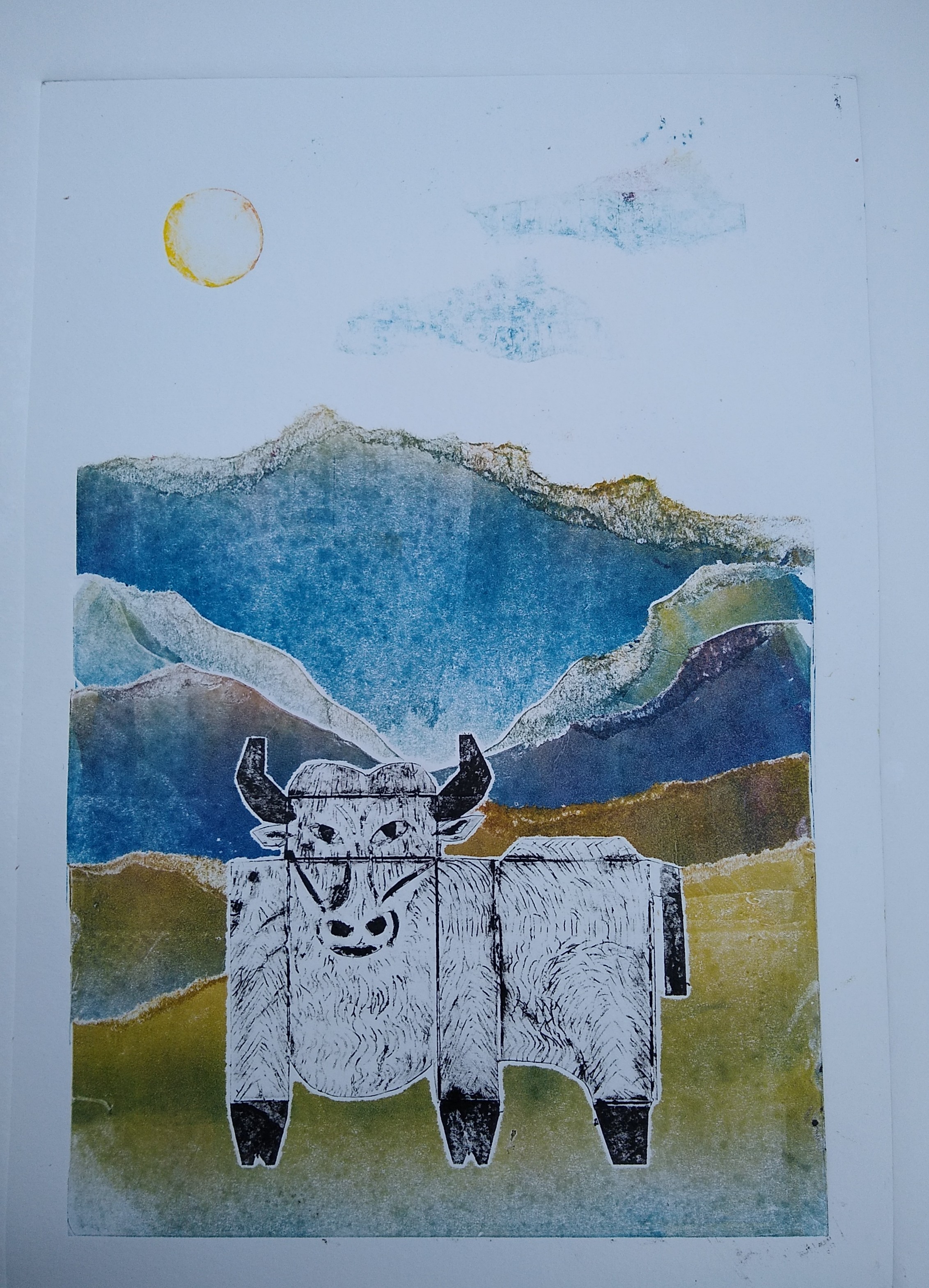 How to make a Simple Collagraph Print – Artist and Print-maker