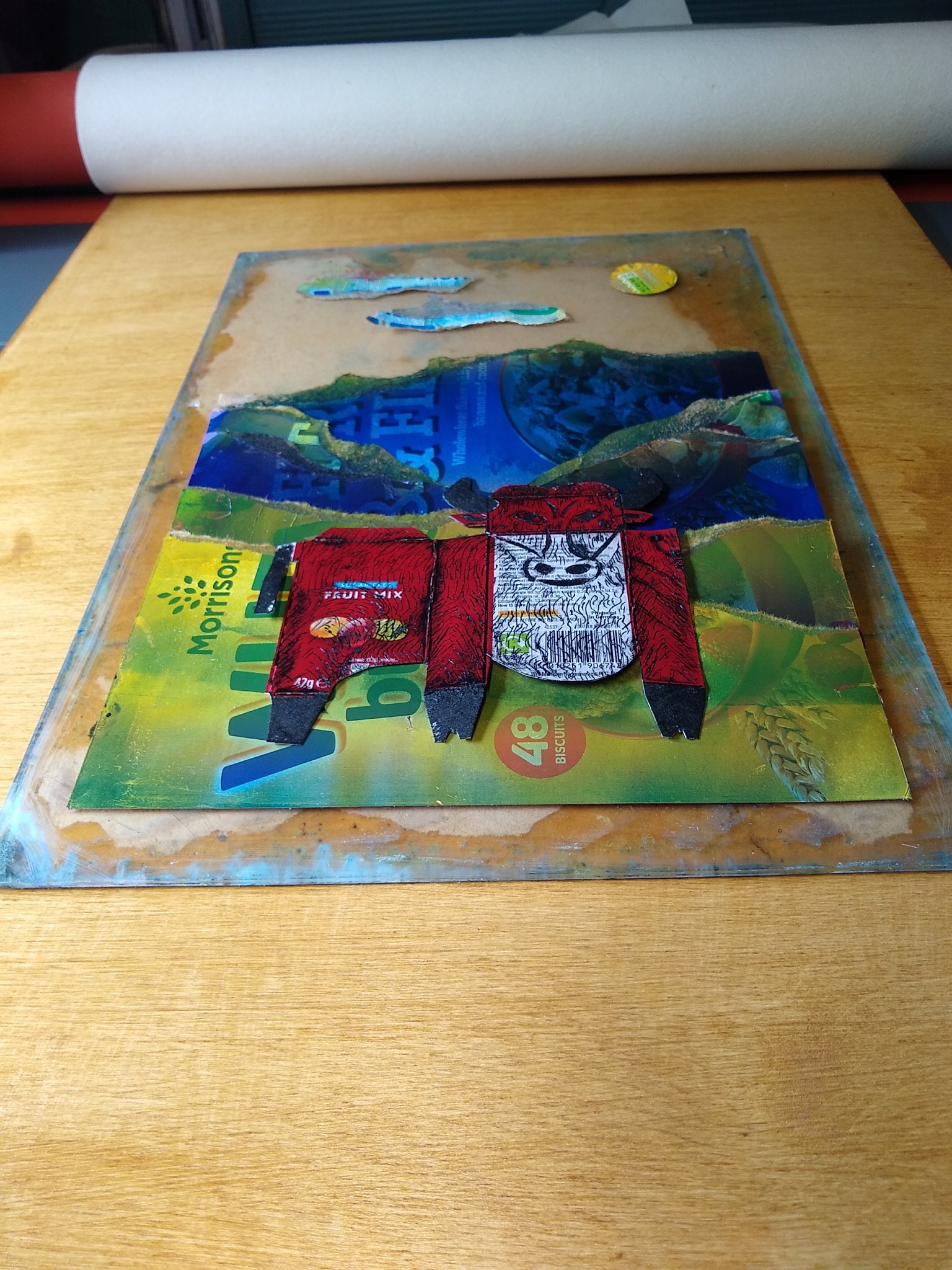 How to make a Simple Collagraph Print – Artist and Print-maker