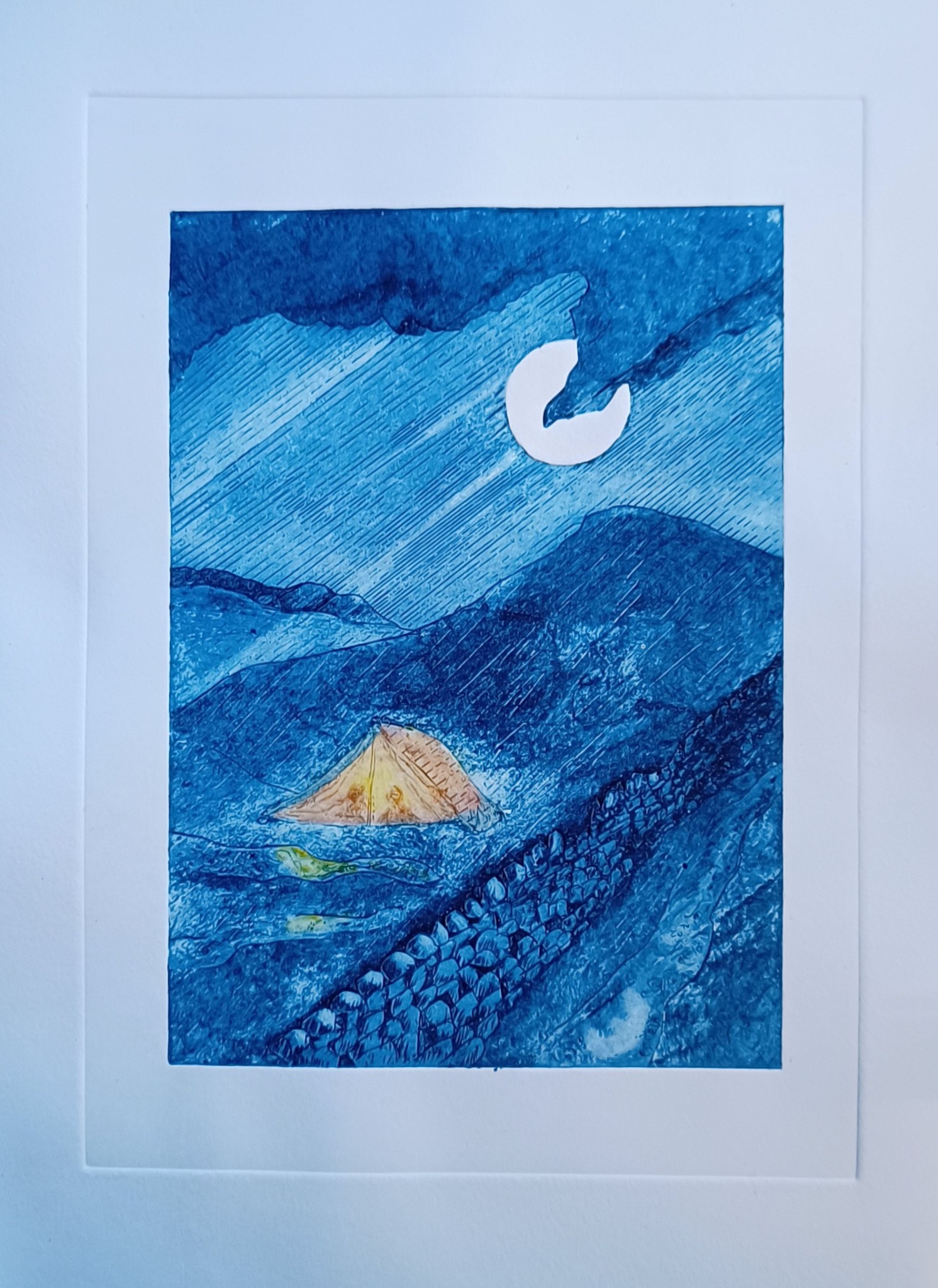 Collagraph printing with Pringles – Artist and Print-maker