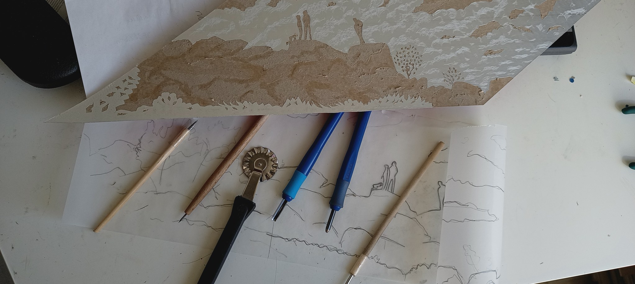 Collagraph printing with Pringles – Artist and Print-maker