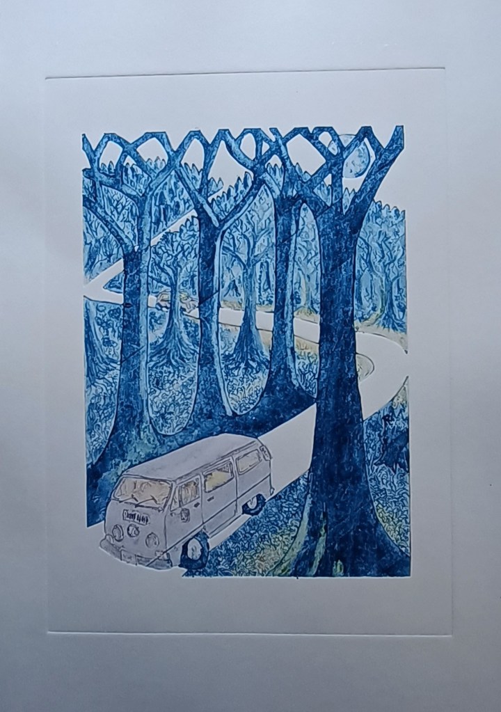 Collagraph printing with Pringles – Artist and Print-maker